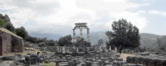 Athena temple in delphi | Osho News