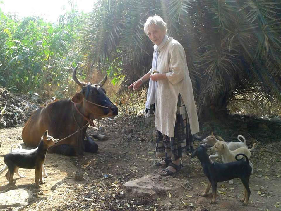 Manisha-with-animals | Osho News