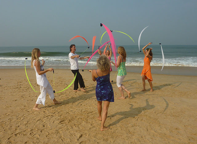 Poi Dancing for Fun and Centering | Osho News