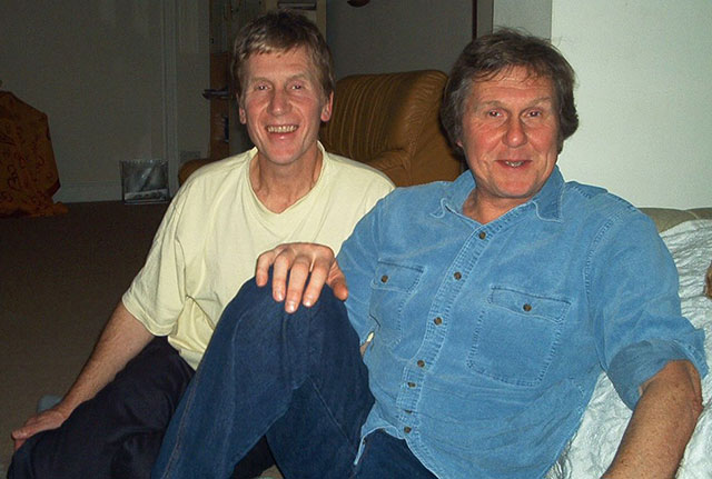 Brian-and-Parmartha-in-2004 | Osho News