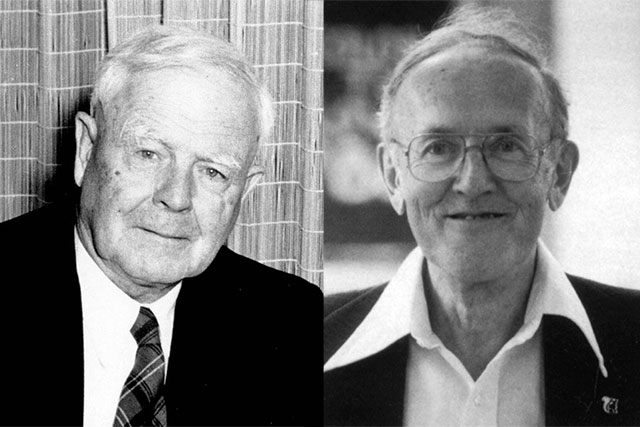 Dr. William Garner Sutherland (1873 – 1954) and Dr. Rollin E. Becker ...