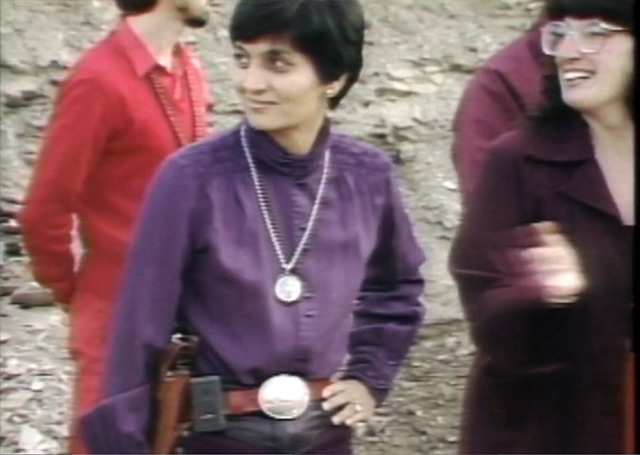 Still from ‘Rajneeshpuram, an Experiment to Provoke God’ – Sheela and ...