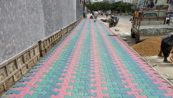 Plastic pavers sidewalk | Osho News