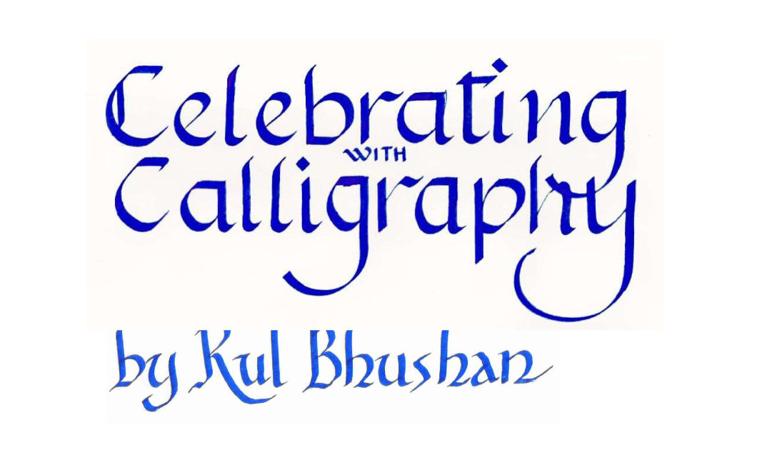 Celebrating with Calligraphy | Osho News