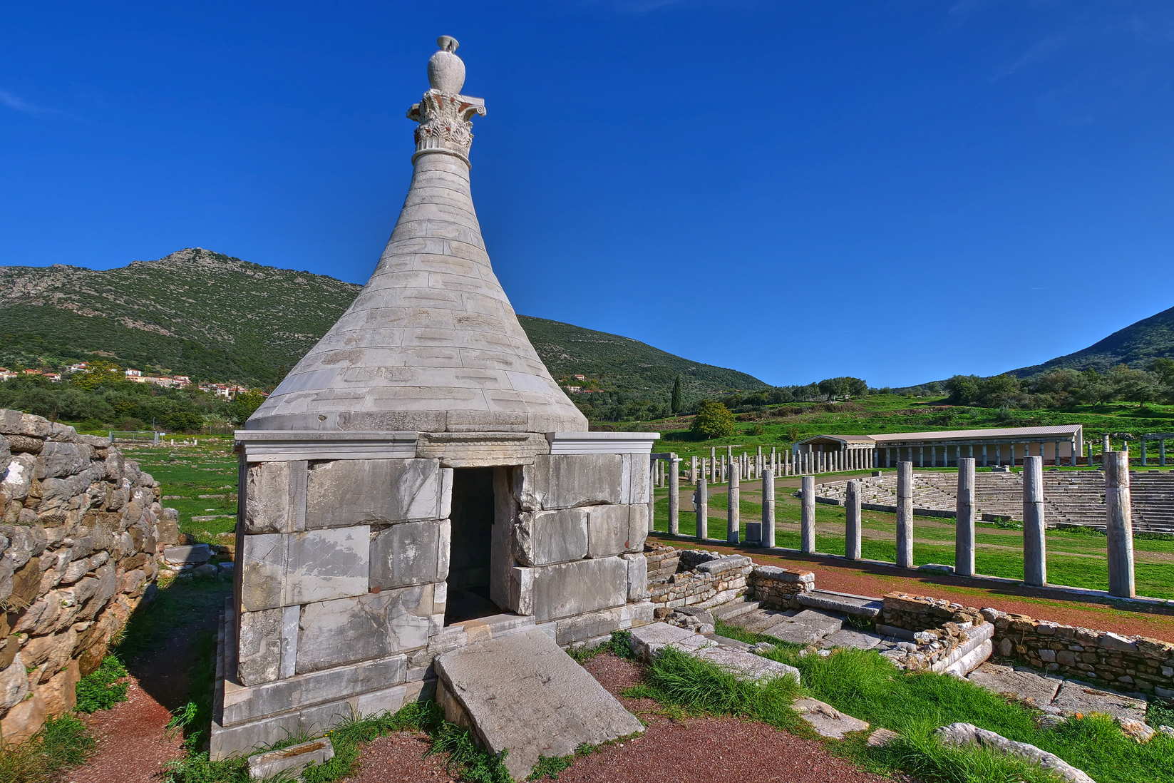 A small temple next to the stadium | Osho News