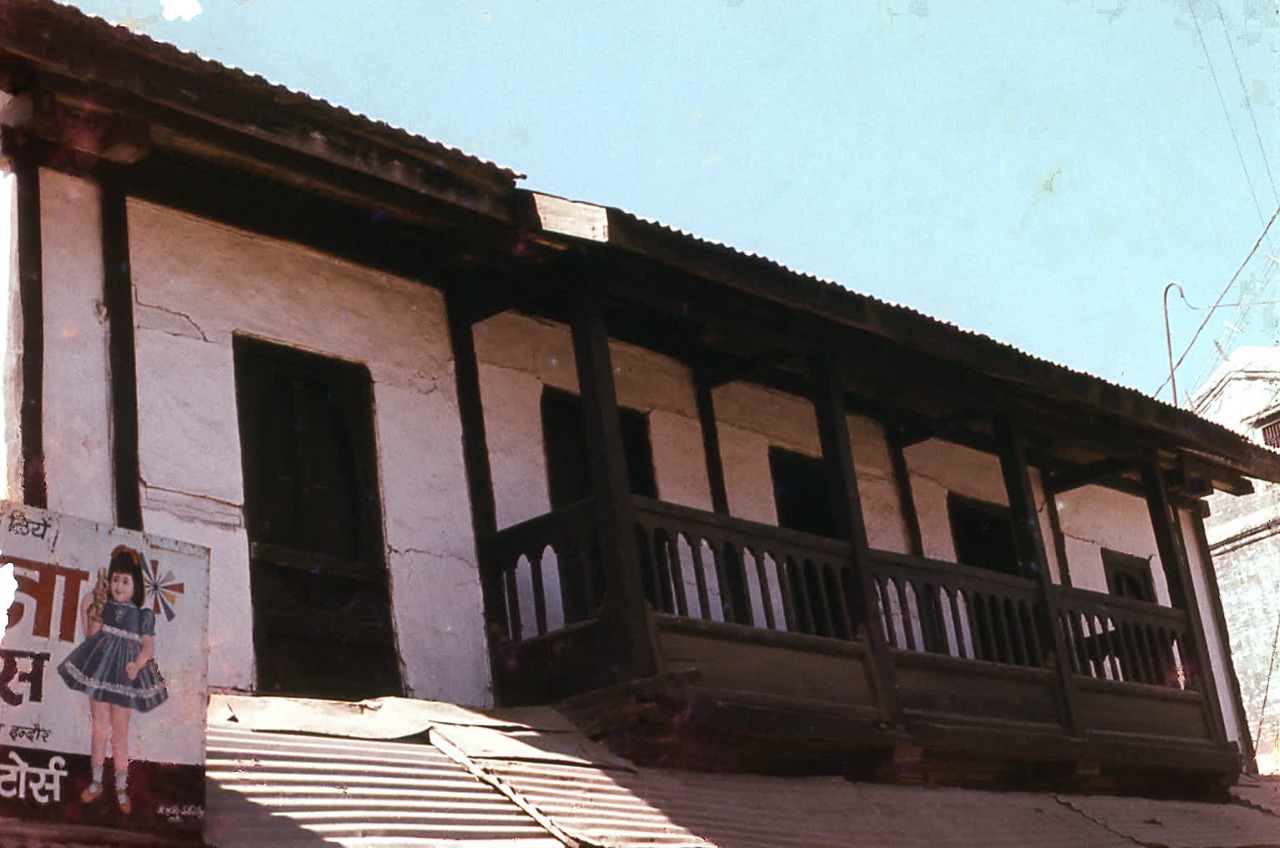 first floor of the house where Dadda ji & Mata ji lived in Timarni ...